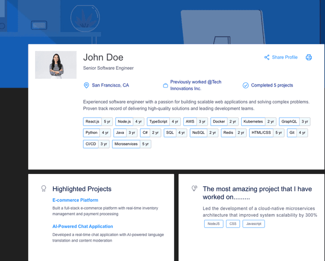 Resume Builder